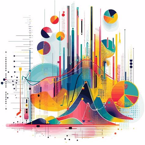 Premium Vector Data Analytics Vector Illustrationstock Market