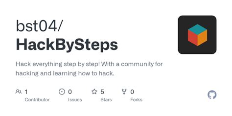 Github Bst04hackbysteps Hack Everything Step By Step With A