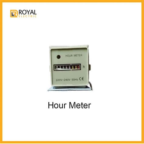 Panel Hour Meter 48 48 Royal Electric