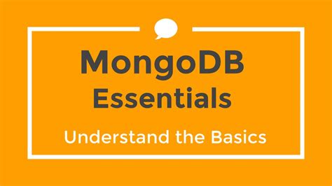 MongoDB Tutorial Course Overview YouTube