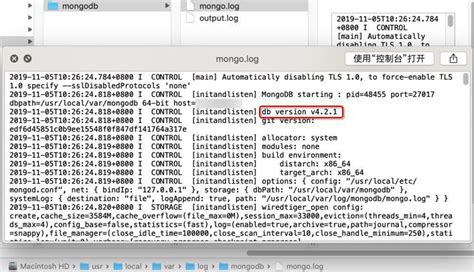 【已解决】mac中mongodb报错：initandlisten failed to start up wiredtiger under