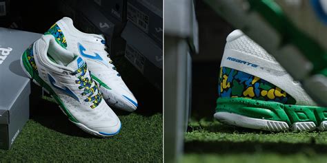 GIÀY BÓNG ĐÁ FUTSAL CHÍNH HÃNG JOMA SUPER REGATE 2223 - TRẮNG/XANH LÁ ...