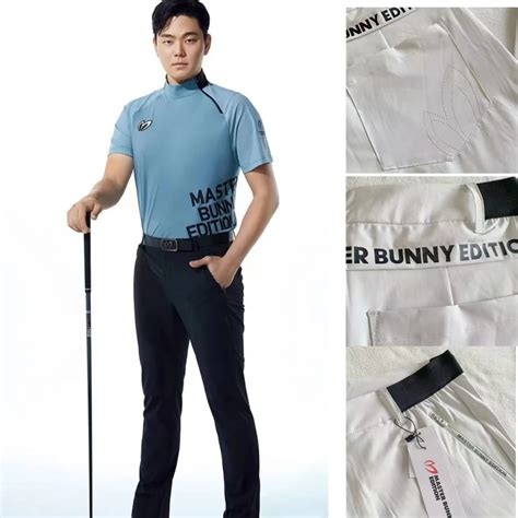 남성용 골프 바지 2023 마스터버니 골프웨어 슬림 한국 스트레치 속건성 편안한 T303 여름 Aliexpress
