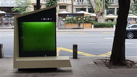 Liquid 3 The First Algae Air Purifier In Serbia Youtube