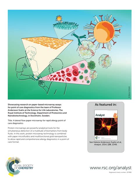 pdf a lateral flow paper microarray for rapid allergy point of care