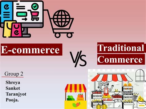 E Commerce Vs Traditional Commemvjrejgfnijelh Gildfhviulefhrcepptx