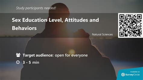 Sex Education Level Rsurveycircle