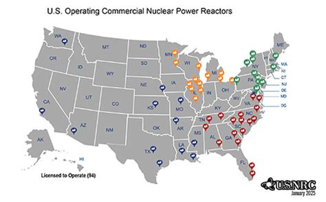 Lake Nrc Power Reactor Status
