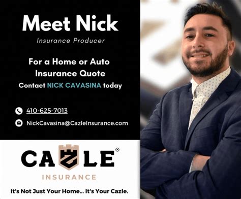Meet Nick Our In House Insurance Producer Call Or Email Nick For Your