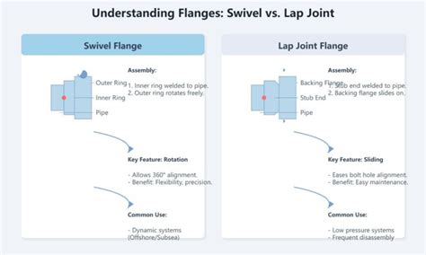 Swivel Flange Vs Lap Joint Flange Detailed Comparison Artizono