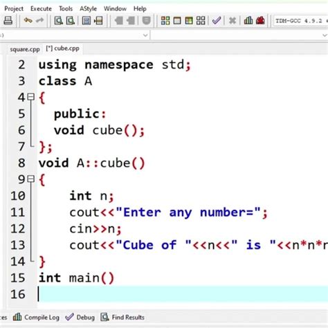 Find Cube Of Entered Number Program Of C Language Codingprogramming Education Cpp Youtube