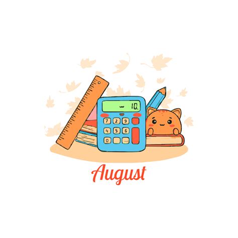 Free August Vector Clipart Png Svg To Edit Online