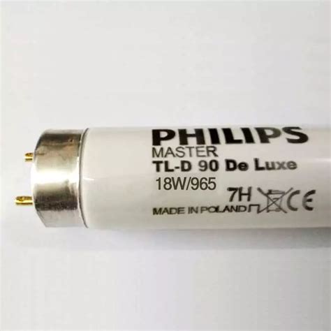 Philips Master 18w 2 Feet D65 Tube Light Tl D 90 De Luxe T8 18w965
