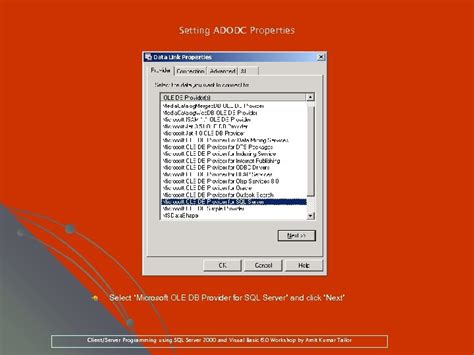 Client Server Programming Using Microsoft Sql Server 2000