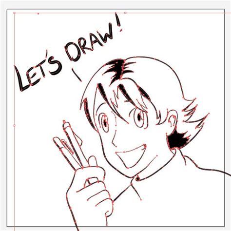 Illustrator Tutorial To Convert Drawing Sketch To Vector Cartoon