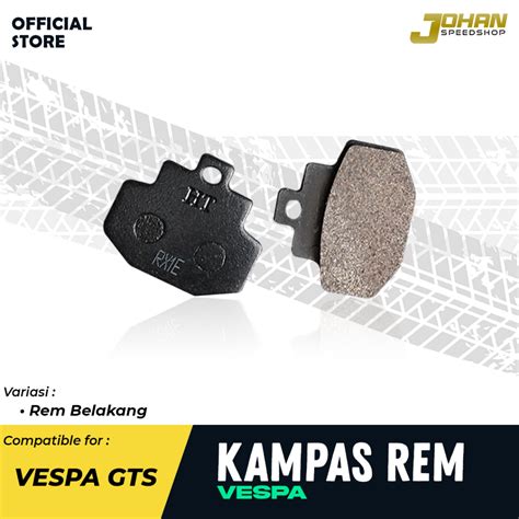 Jual Kampas Rem Belakang Vespa Matic Gts Original Piaggio Johan Garage Shopee Indonesia