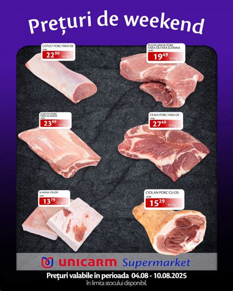 Unicarm Supermarket Поточні пропозиції 04 10 серпня 2025 Знижки