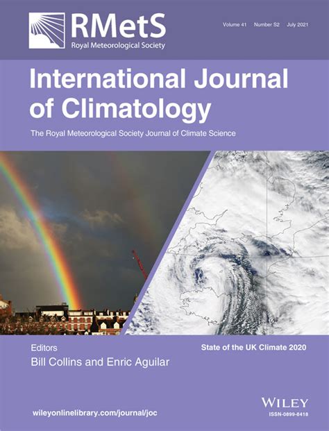 State Of The Uk Climate 2020 Kendon 2021 International Journal Of
