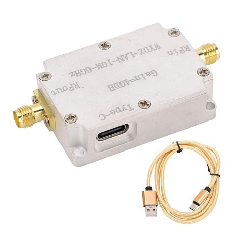 Rf Amplifier Low Noise Amplifier 40db Gain 10m To 6ghz Precise Transmission Lna Rf Power