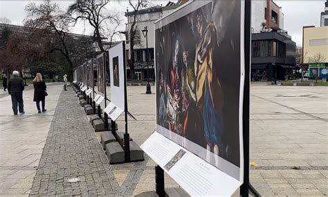 Muriljo El Greko Rafael Ticijan Karavađo I Rembrant Na Nezavršenom Gradskom Trgu U Leskovcu