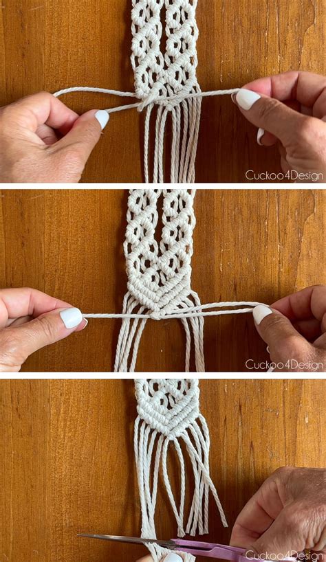 Macrame Necklace Patterns Stone Macrame Necklace Tutorial Macrame