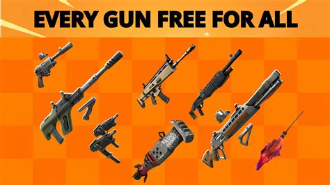 Every Guns Free For All 1362 4545 4954 By T3x Fortnite Creative Map