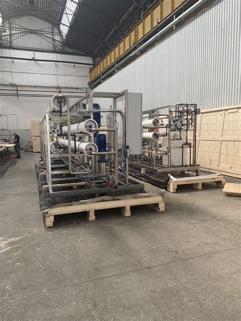 Impianti Di Osmosi Inversa Scarico Zero Pronti Per La Spedizione Luigi Leanza