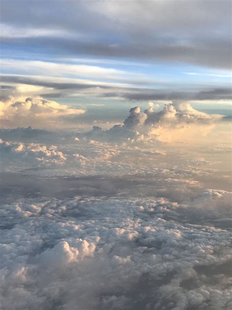 Aerial View Of Clouds