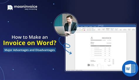 How To Make An Invoice On Word Moon Invoice