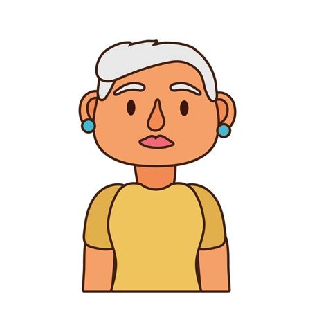 Old Woman Avatar Vector Art Icons And Graphics For Free Download