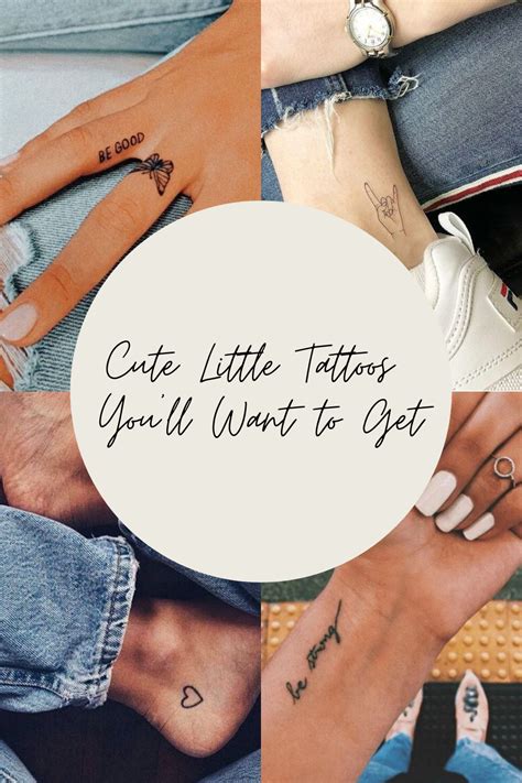 Cute Little Tattoos Youll Want To Get Tattoo Glee