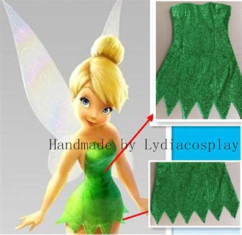 Handmade Tinker Bell Costume Tinkerbell Costume Tinkerbell Dress