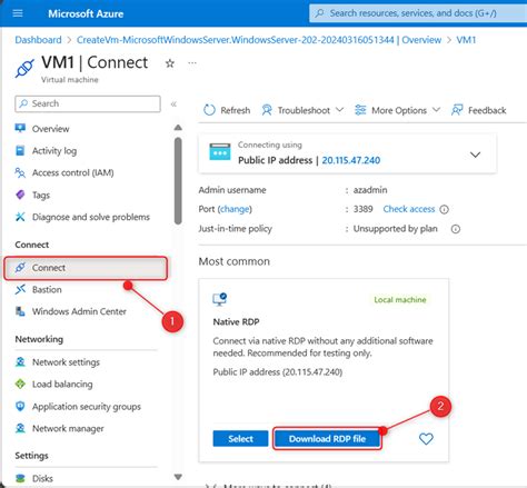 Deploying A Windows Server Virtual Machine In Microsoft Azure