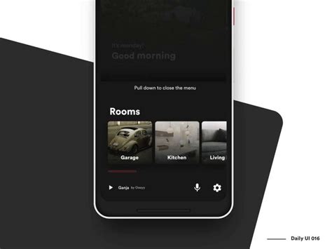 Assistant Menu Overlay Dailyui 16 Popup Panel Overlay Menu