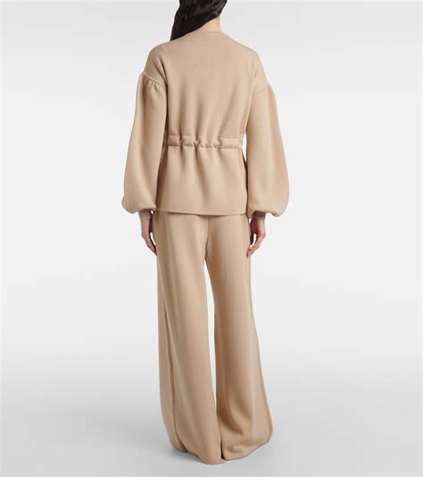 Cárdigan Tiberio De Lana Virgen En Beige Max Mara Mytheresa