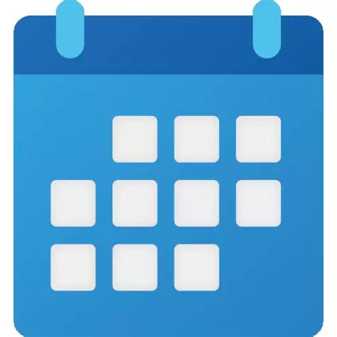Windows Calendar Icon Free Svg And Png Download