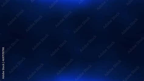 Blue Color Focus Overlay Blur Light Passing Into Blue Smoke Slowly Floating In Steam Moving Loop