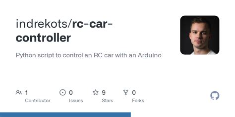 GitHub Indrekots Rc Car Controller Python Script To Control An RC Car With An Arduino