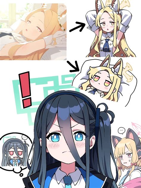 Aris Momoi Seia And Kei Blue Archive And 1 More Drawn By Buta