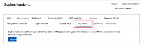 Intune Ile Sophos Mobile Tümleştirmesi Ayarlama Intune On Azure Microsoft Learn