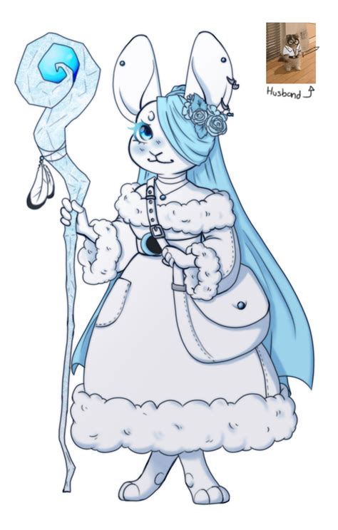 Heres My Little Bunny Oc Noël Art By Me Rfurry