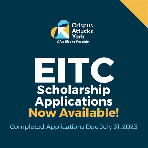 2023 24 Eitc Scholarship Applications Now Available Crispus Attucks York