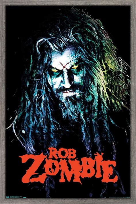 Yccj Rob Zombie Hellbilly Wall Poster 14 725 X 22 375 Barnwood Unframed Version