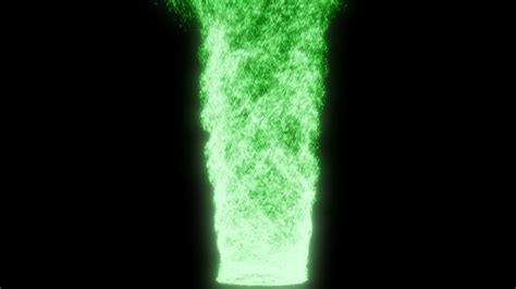 Green Swirl Particle Loop Effect 52911584 Stock Video At Vecteezy