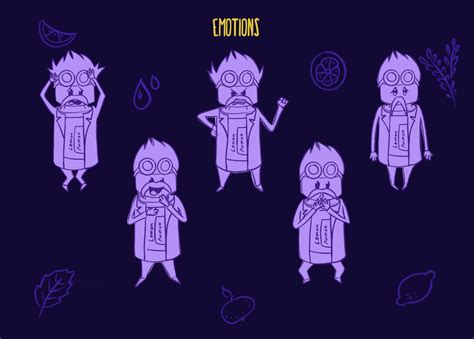 Doctor Dot Character Design Behance