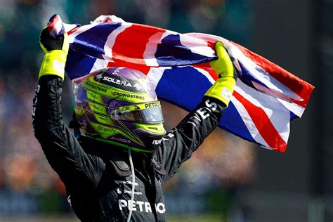 Emotional Lewis Hamilton Ends Win Drought With Record Ninth British