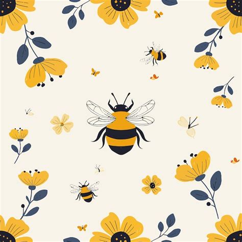 Premium Vector Bee Cute Vector Premium Vector Bee Cute Vector
