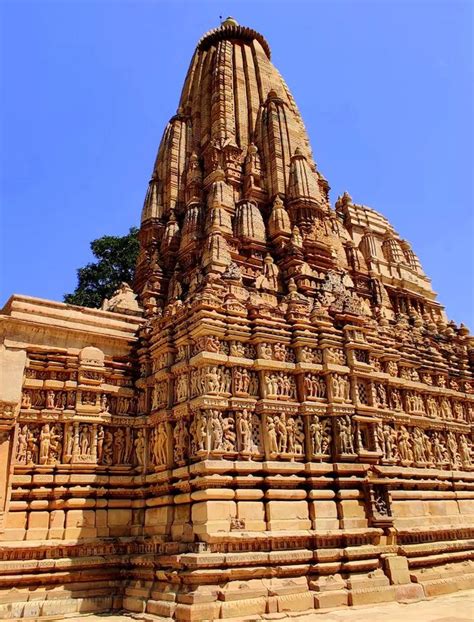Jain Temples Of Khajuraho Khajuraho Temple Back Side Ancient Jain