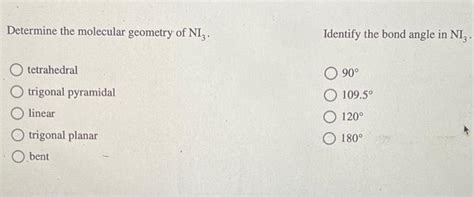 Solved Draw The Lewis Dot Structure For Ni3 Select Draw