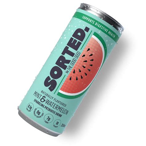 Sorted Sparkling Prebiotic Drink Hits Different